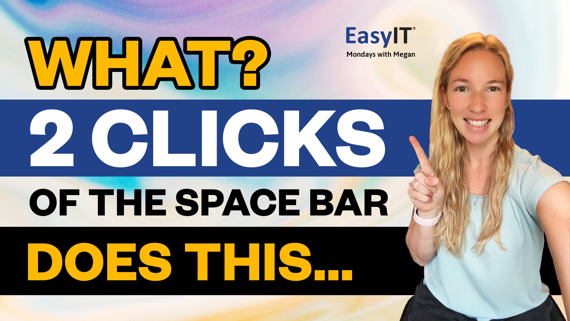 2 Clicks Of The Spacebar Does This When Texting - EasyIT