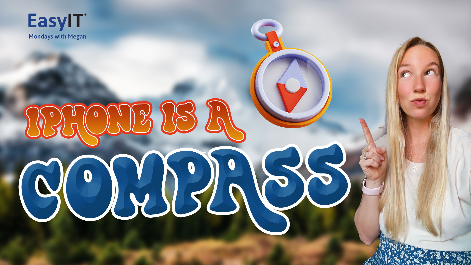 How To Use Your iPhone As A Compass - EasyIT