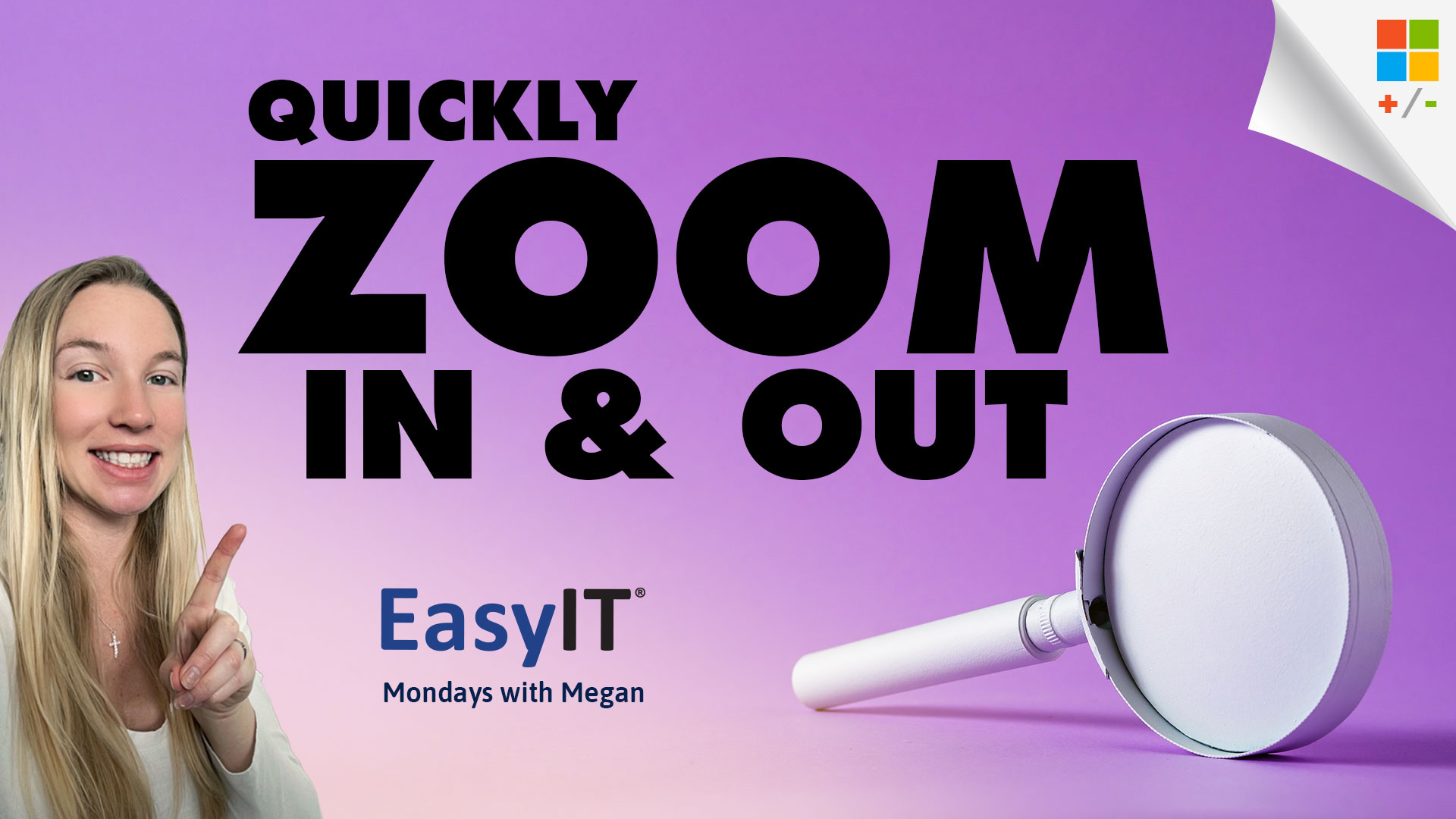 How To Zoom In & Out With Windows + & WIndows